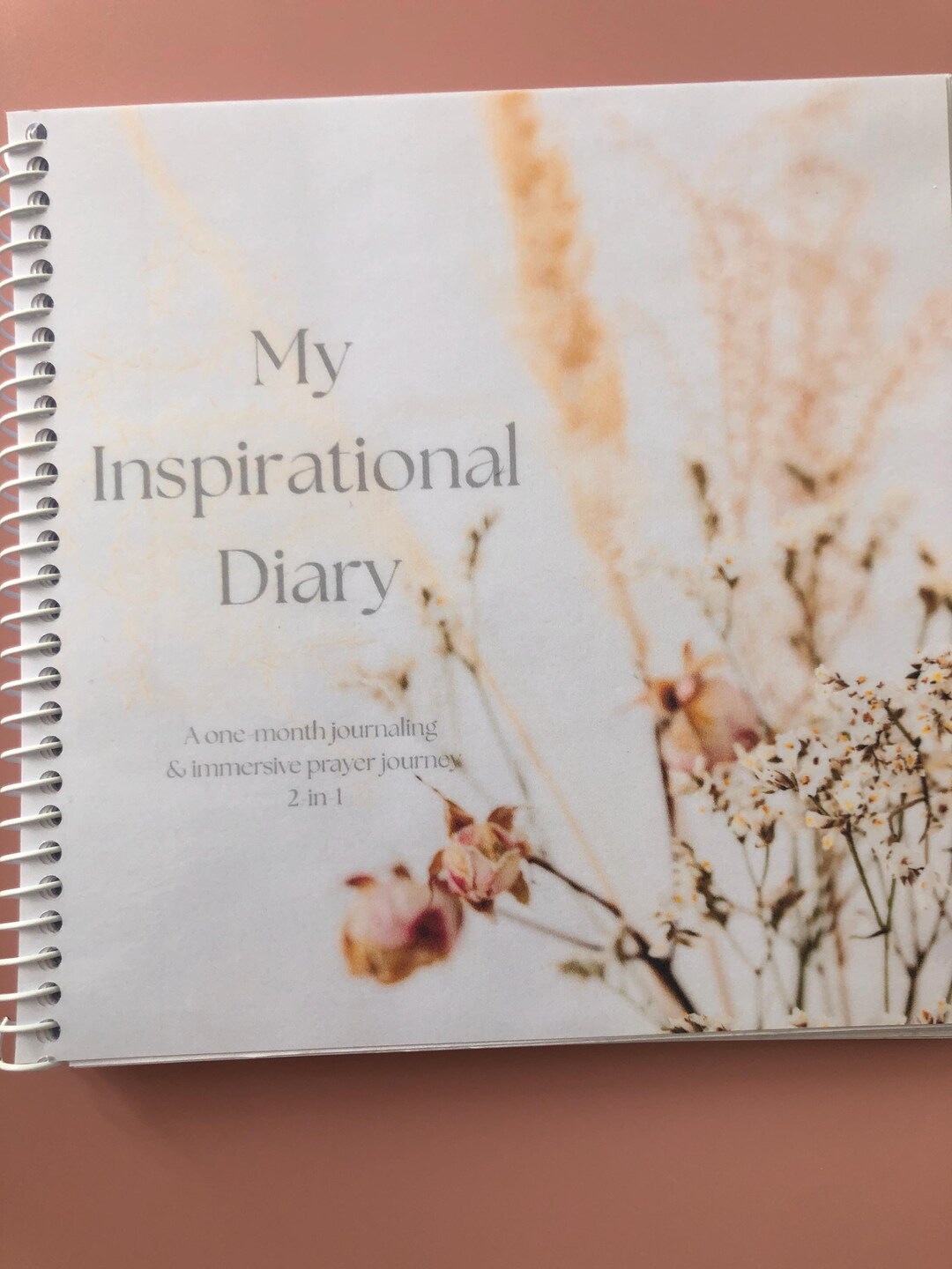 My Inspirational Diary - Etsy