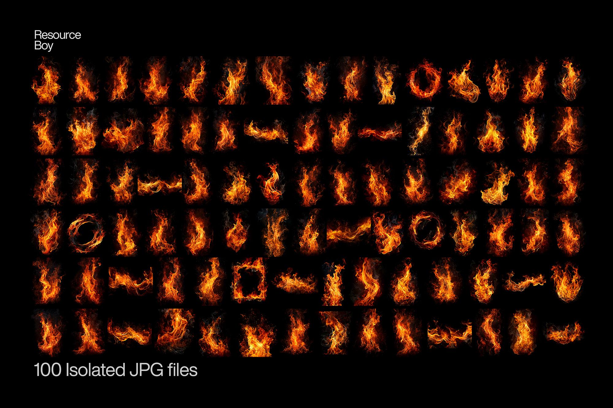 00+ Fire Flame Textures | Realistic Fire Overlays | 4K Fire PNG Pack ...