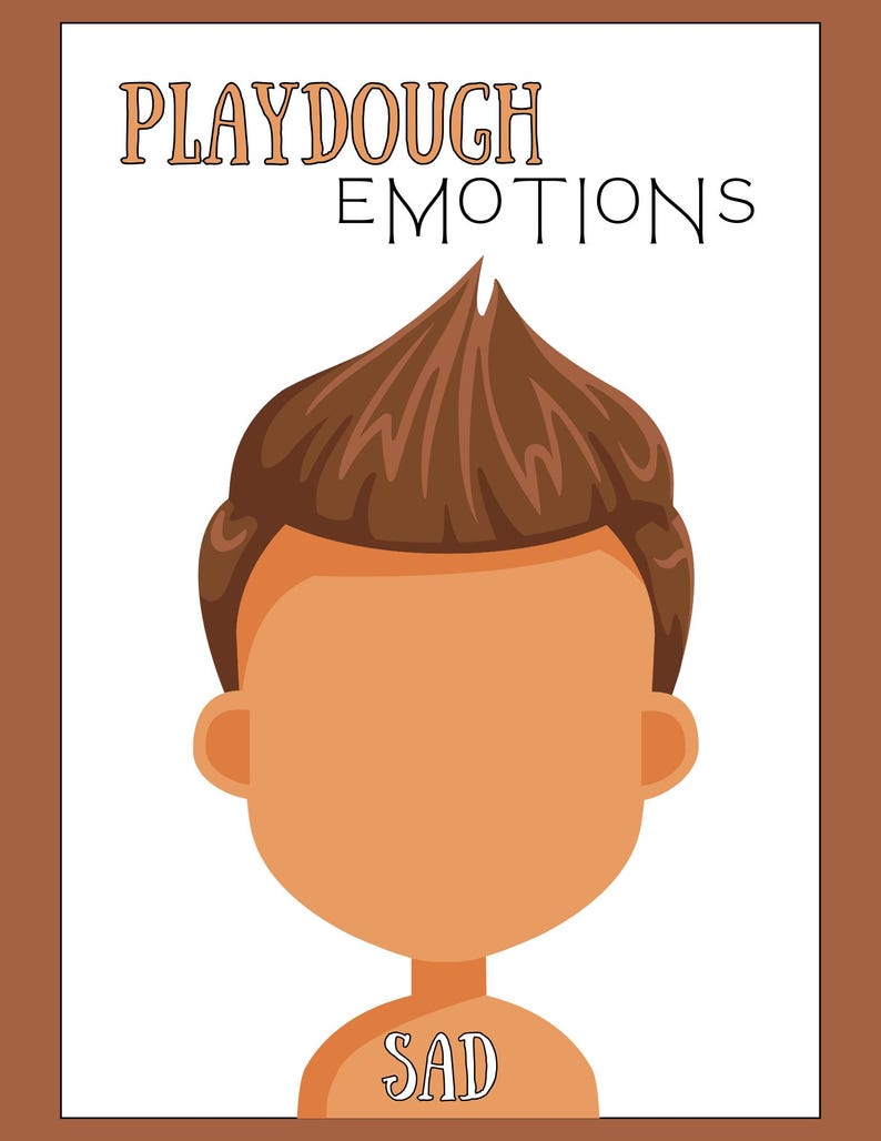 Emotions Activity Sheet - Etsy