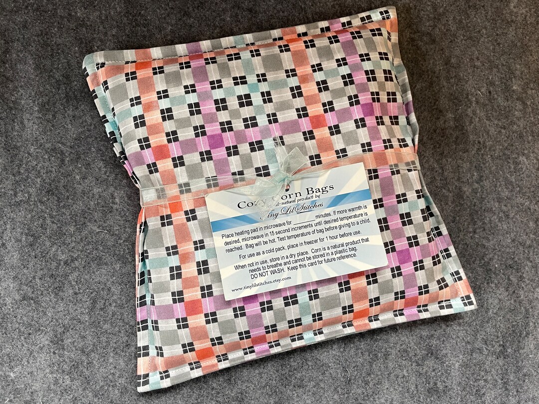 Heating Pad, Corn Bag, Microwavable Heat Pack, Hot Cold Therapy Pillow ...