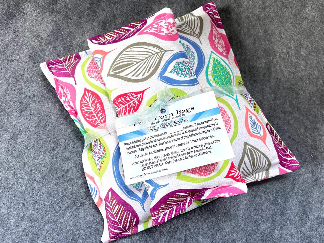 Microwaveable Corn Heating Pad Gift Set, Microwave Heat Pack, Ice Cold ...
