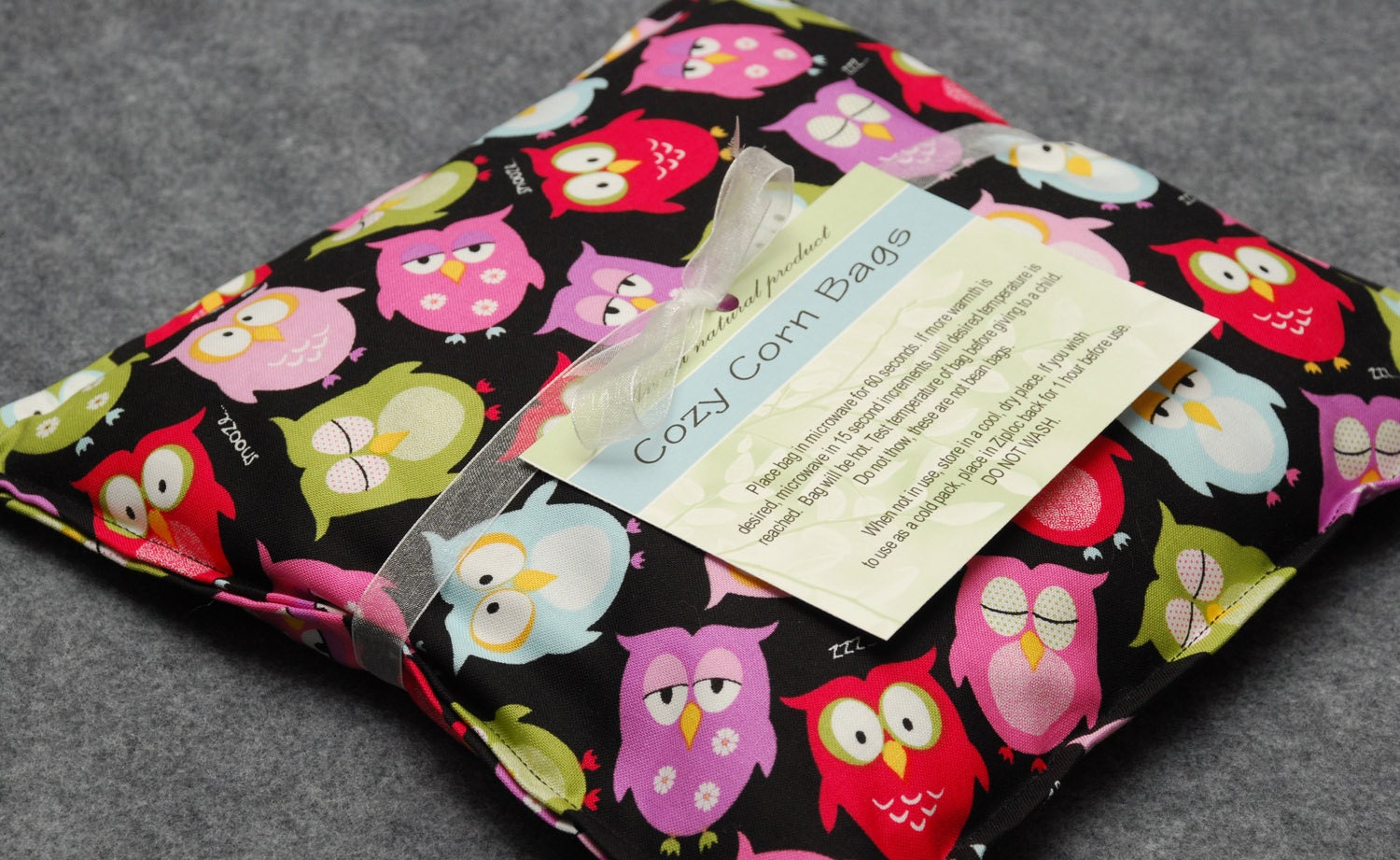 Heating Pad Corn Bag Microwavable Heat Pack Hot Cold - Etsy