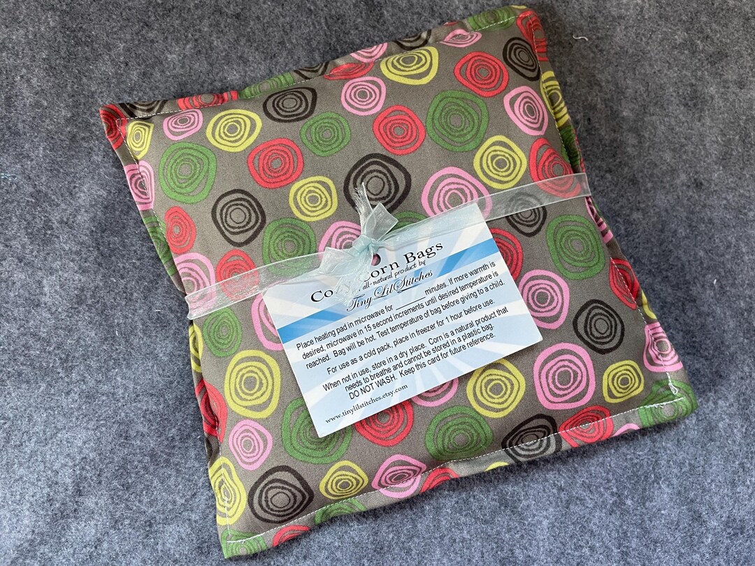 Heating Pad, Corn Bag, Microwavable Heat Pack, Hot Cold Therapy Pillow ...