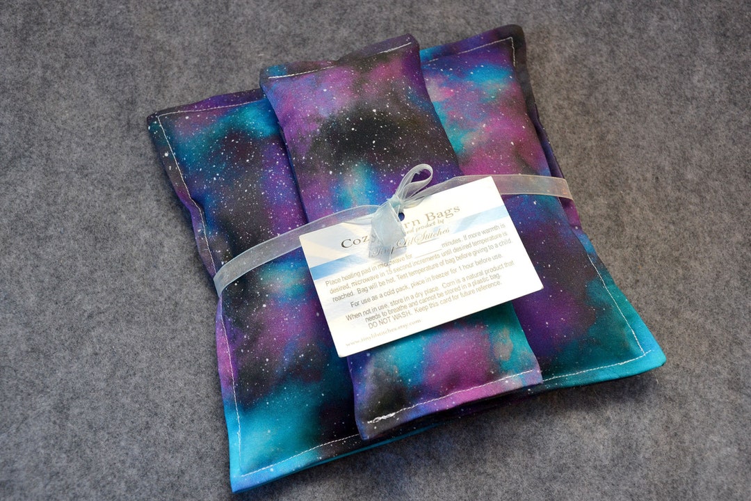 Corn Filled Heating Pad Gift Set, Microwave Heat Pack, Hot Cold Pack ...