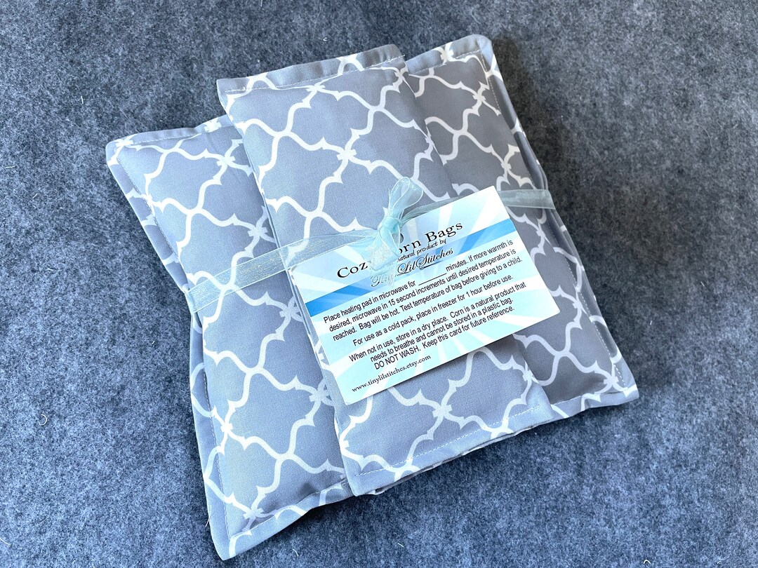 Microwaveable Corn Heating Pad Gift Set, Microwave Heat Pack, Ice Cold ...