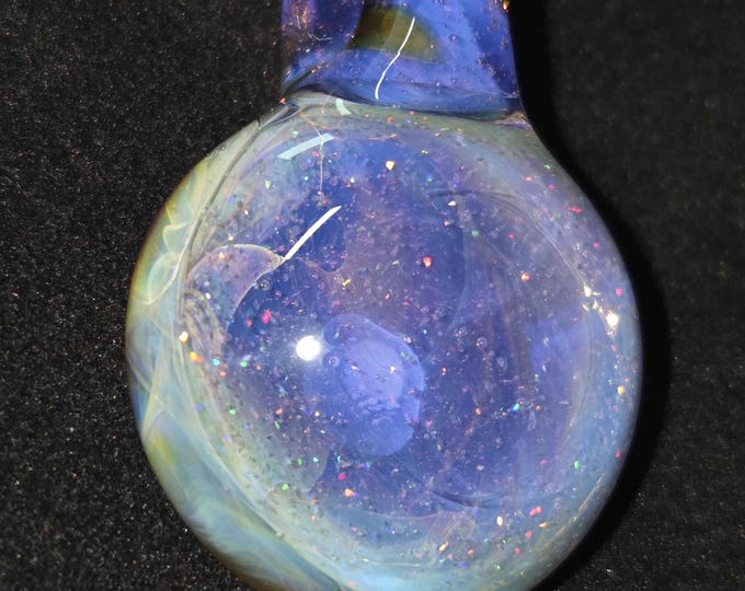 Purple Lilac/ap Glass Pendant - Etsy