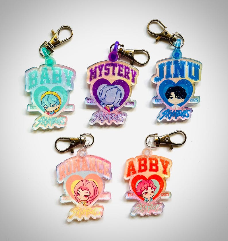 Chibi Saja Boys Keychains - Etsy