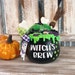 New Witchs Brew Cauldron. Witches Brew Pot. Ceramic. Halloween Tiered ...