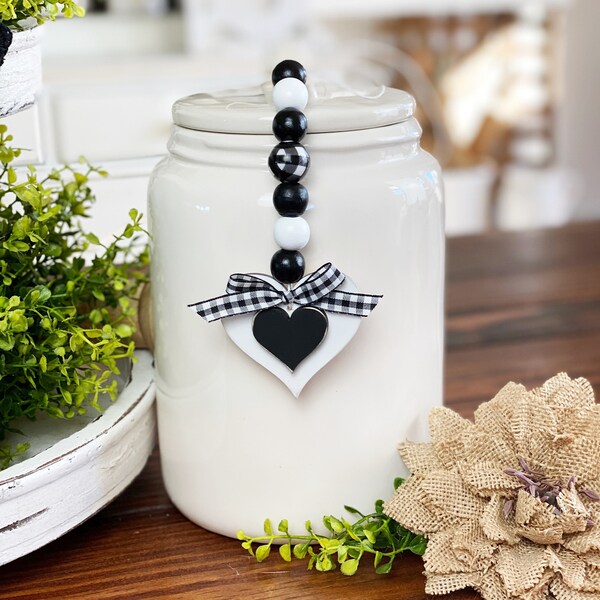 Buffalo Check Beads - Etsy