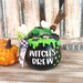 New Witchs Brew Cauldron. Witches Brew Pot. Ceramic. Halloween Tiered ...