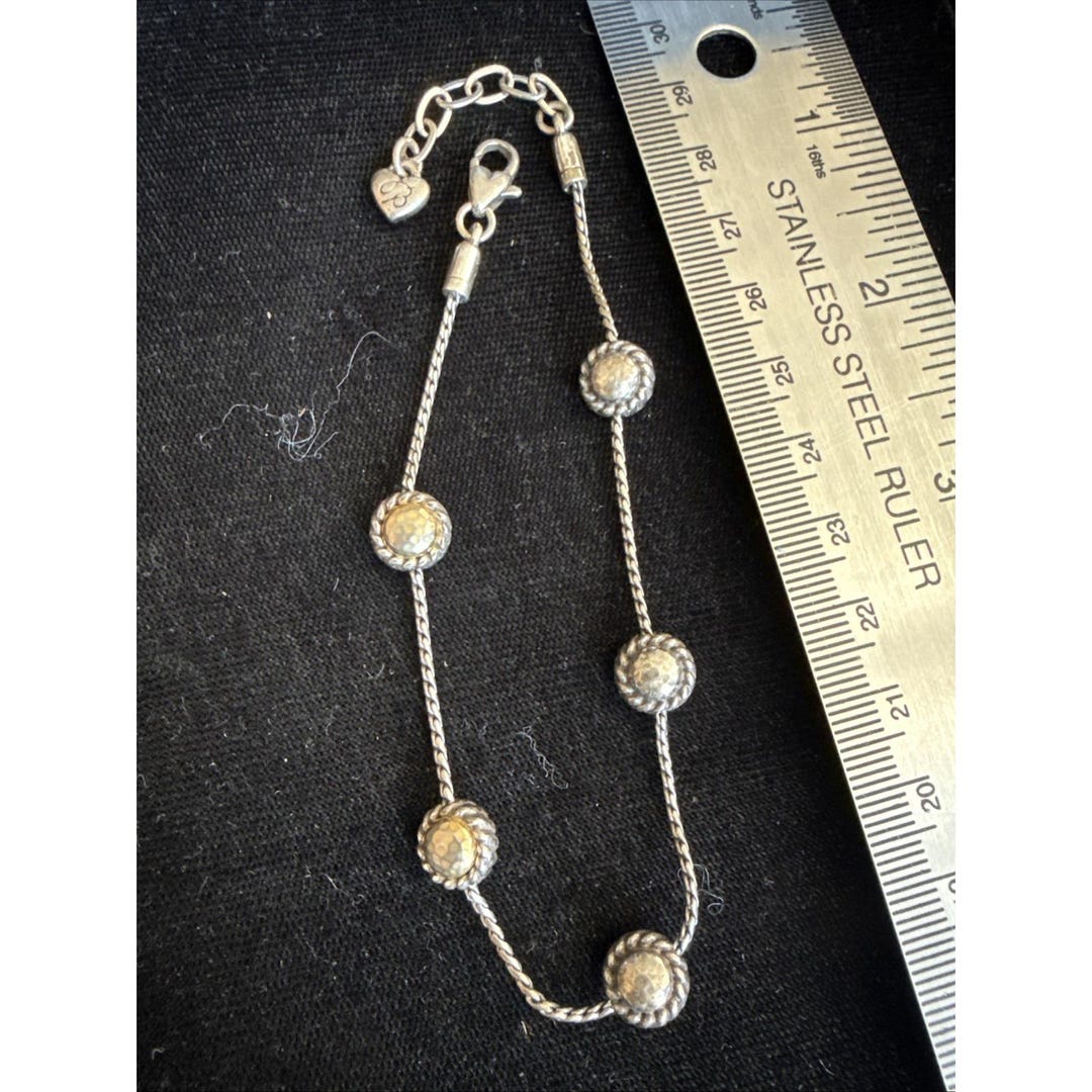 Brighton Magic Silver and Gold Tone Anklet Vintage. 5239 - Etsy