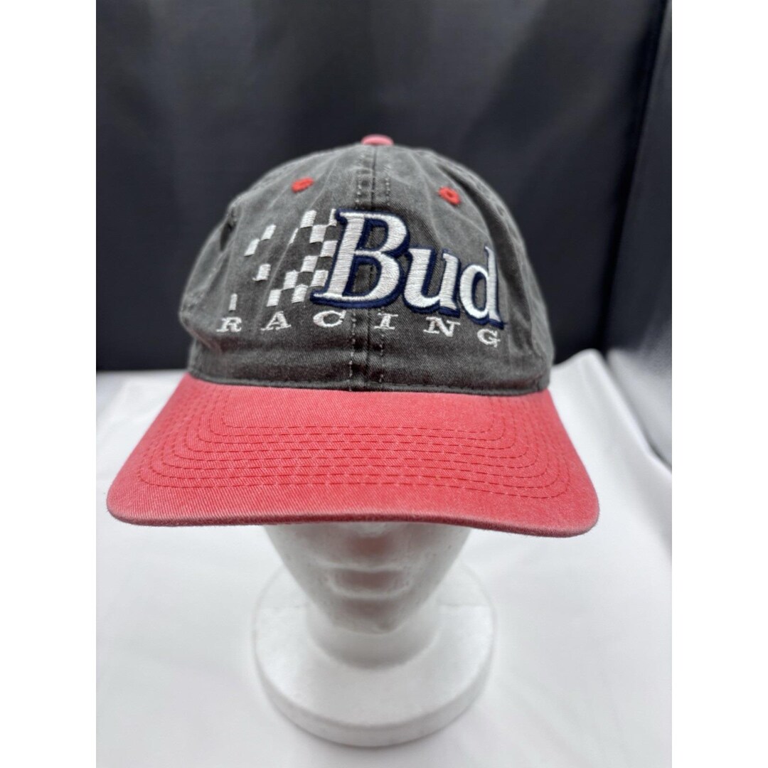 Vintage BUD Racing Cap Big Logo NASCAR 90's Collection USA Race ...