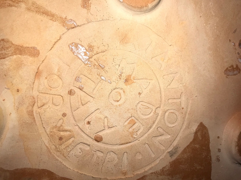 Vintage Terra Cotta Fratantoni for Vietri Sun Tile. Hand Painted - Etsy