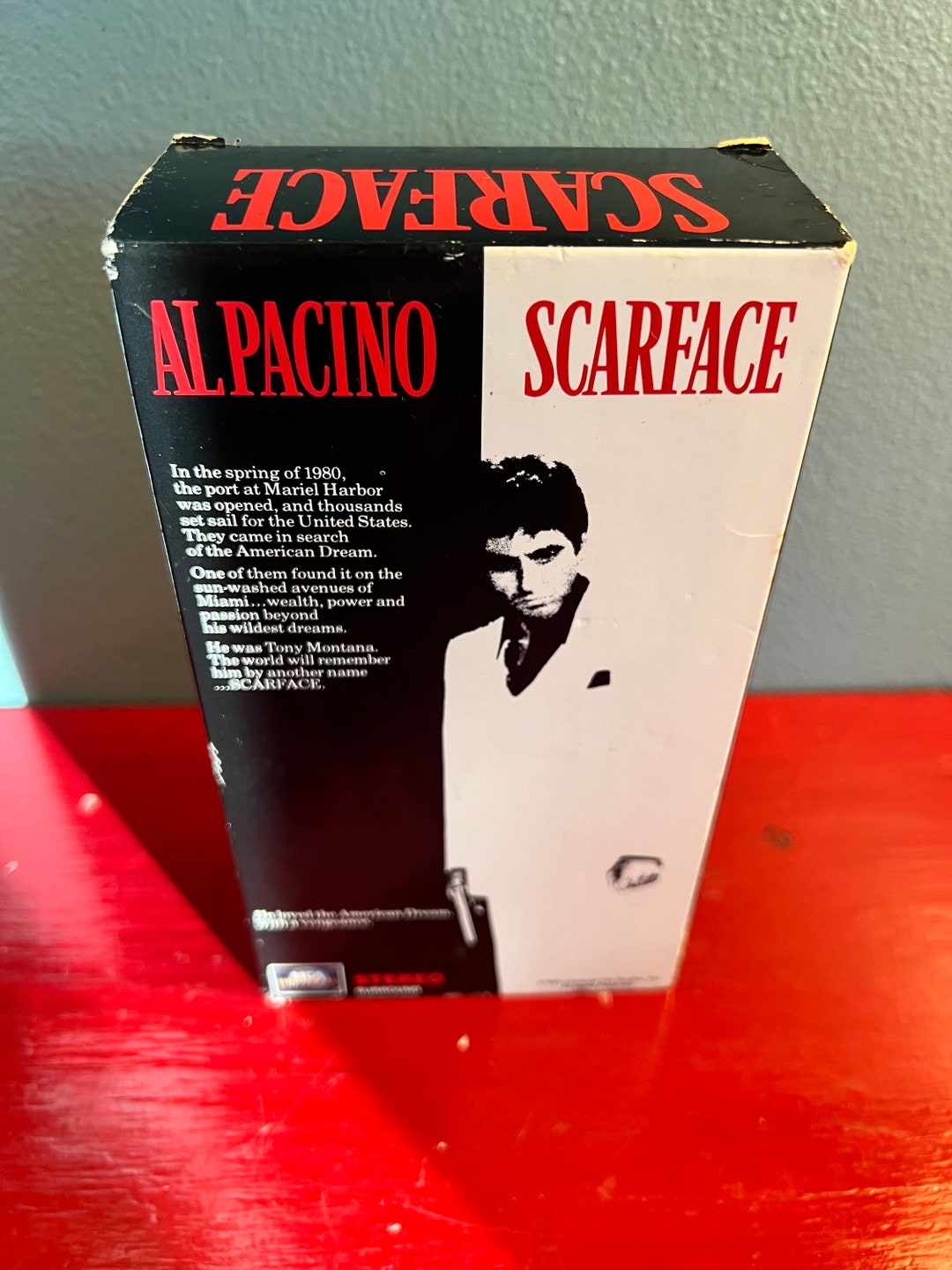 Vintage 1980’s Scarface VHS Tape. Double Tape VHS - Etsy