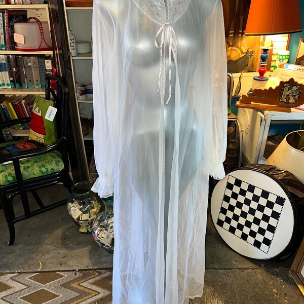 Sheer Robe - Etsy