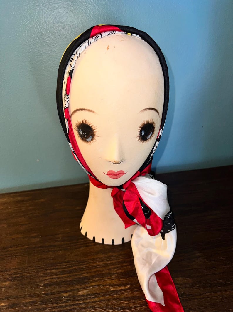 Vintage Color Block Dog Scarf, Not A Scarf for Ur Dog! - Etsy