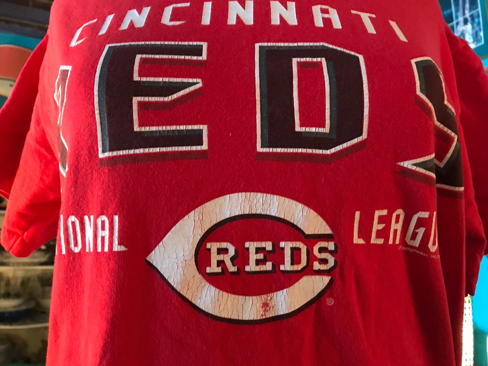 Vintage Cincinnati Red T-shirt. Reds T-shirt. Cincinnati Reds ...