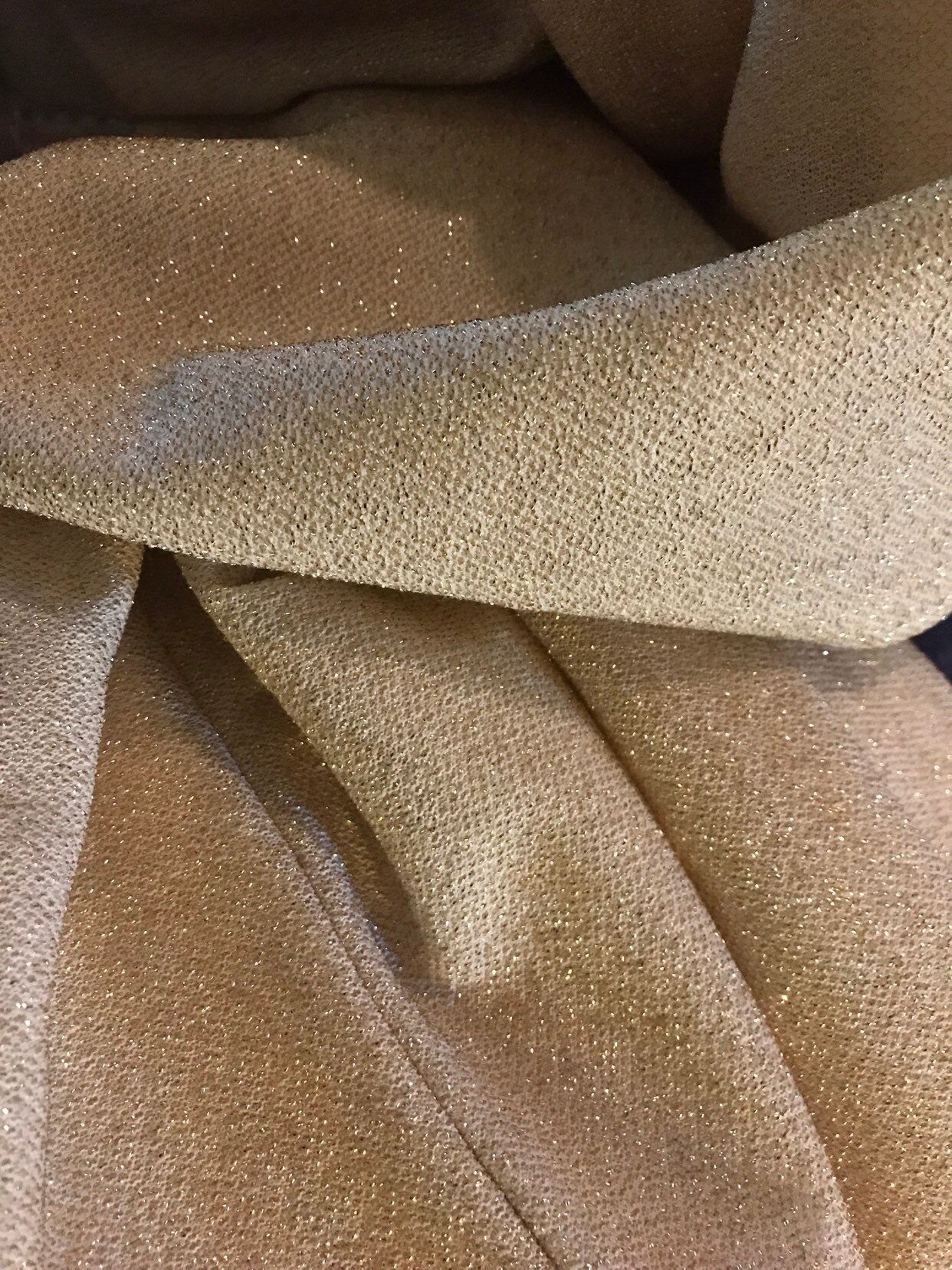 Vintage Gold Wide Leg Pants. Gold Metallic Bell Bottom Pants. Gold ...