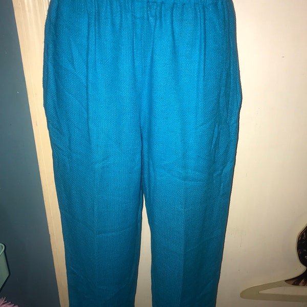 Turquoise Pants - Etsy