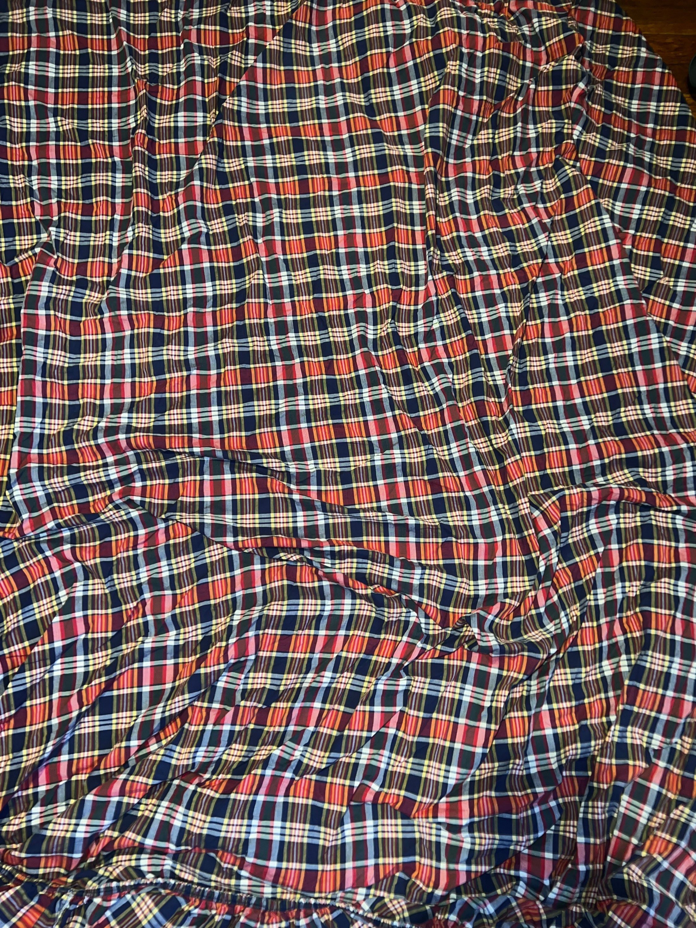 Vintage Ralph Lauren Kennebunkport Plaid Pillowcase and Full Size ...