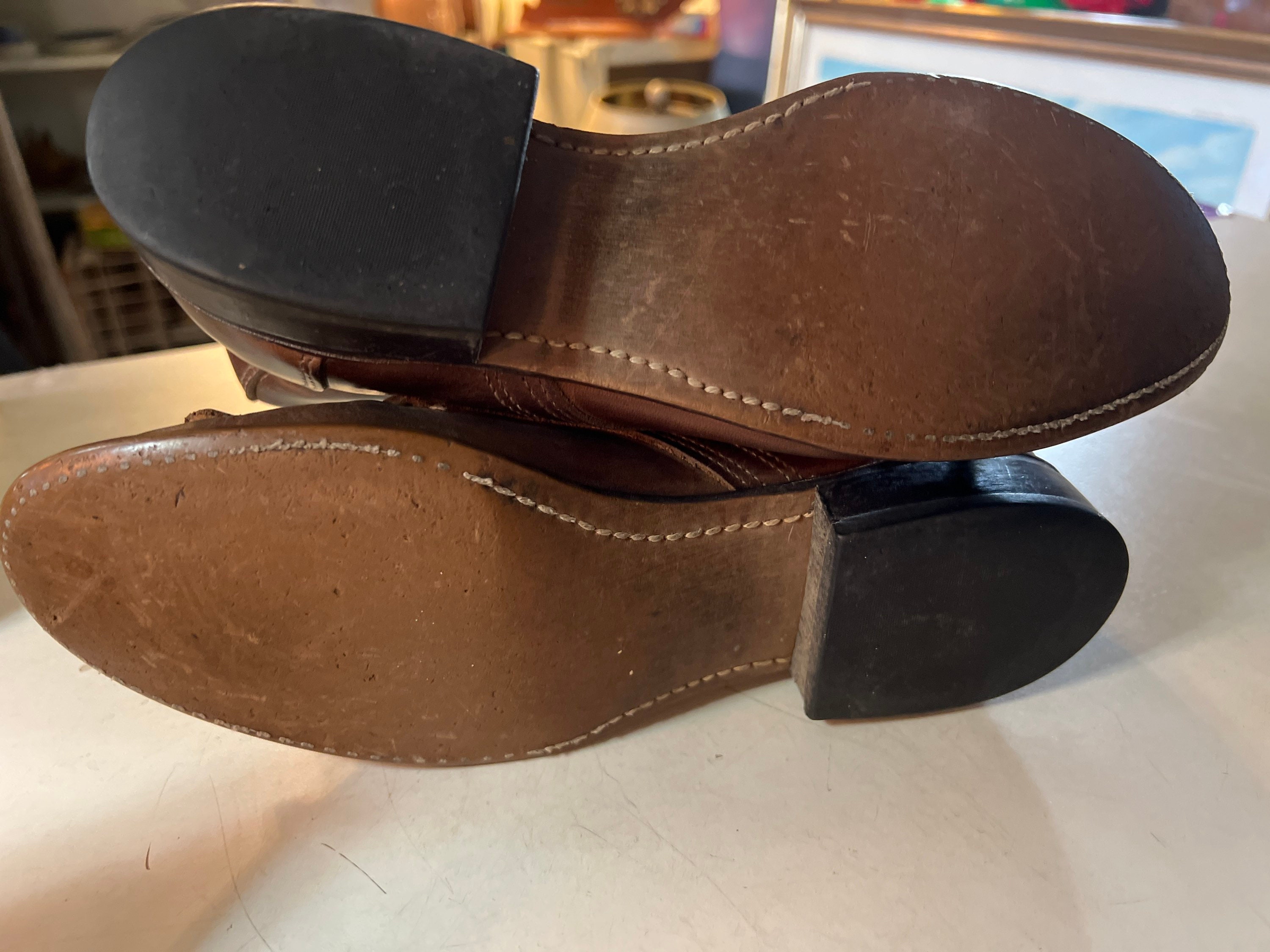 Vintage Women’s Laredo Roper Boots. Brown Leather Western Boots. Womens ...