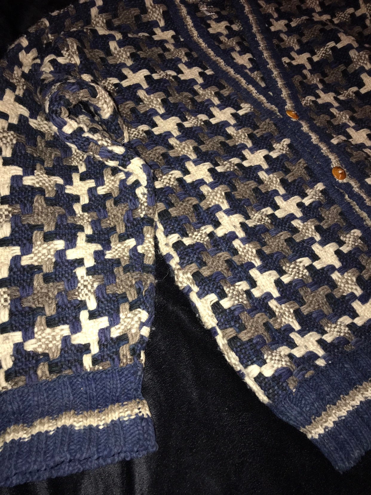 Vintage Ecuador Wool Sweater. Wool Sweater. Hand Made Ecuador Sweater ...