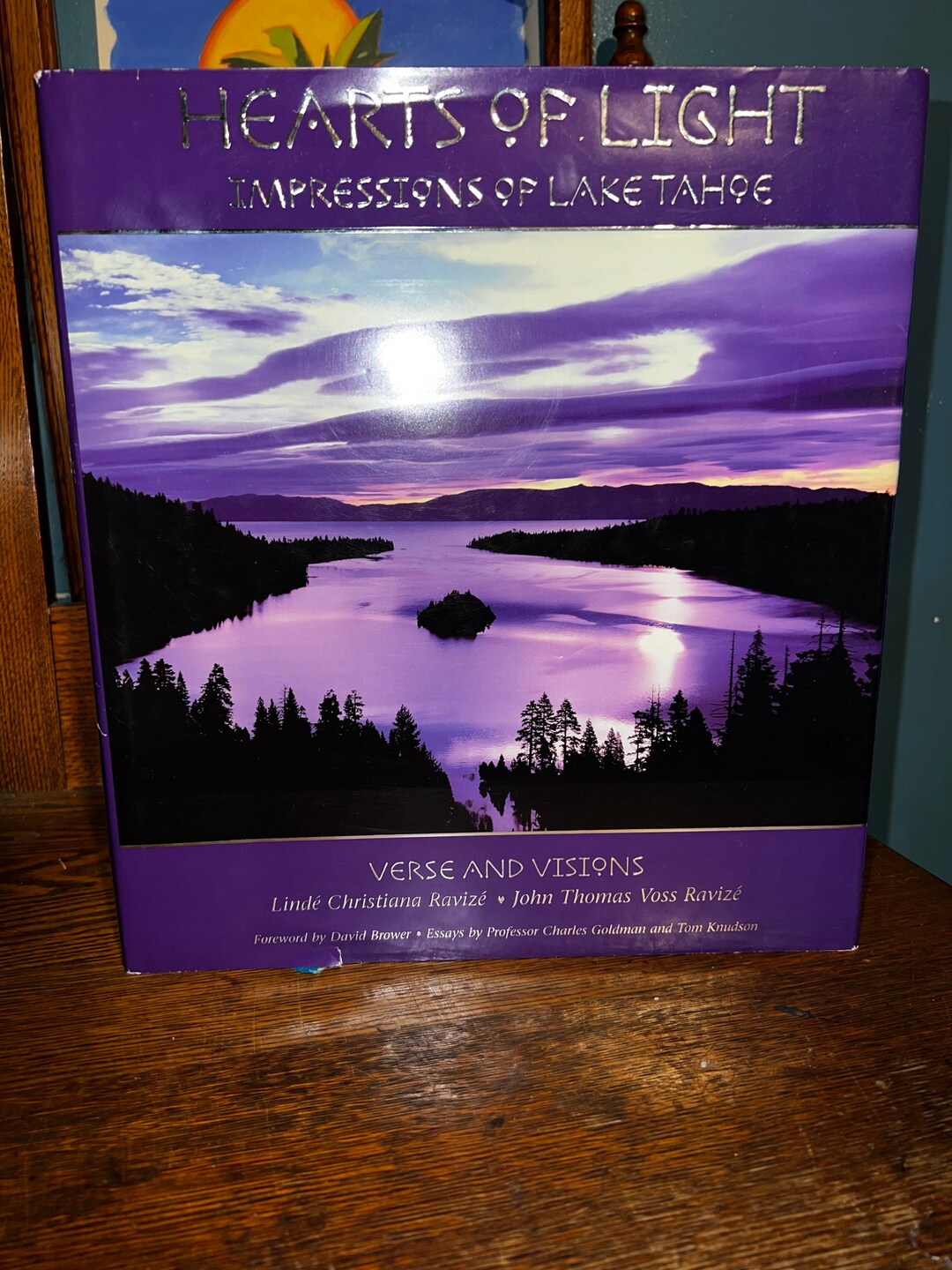 Vintage Book, Hearts of Light, Impressions of Lake Tahoe, Signed Linde ...