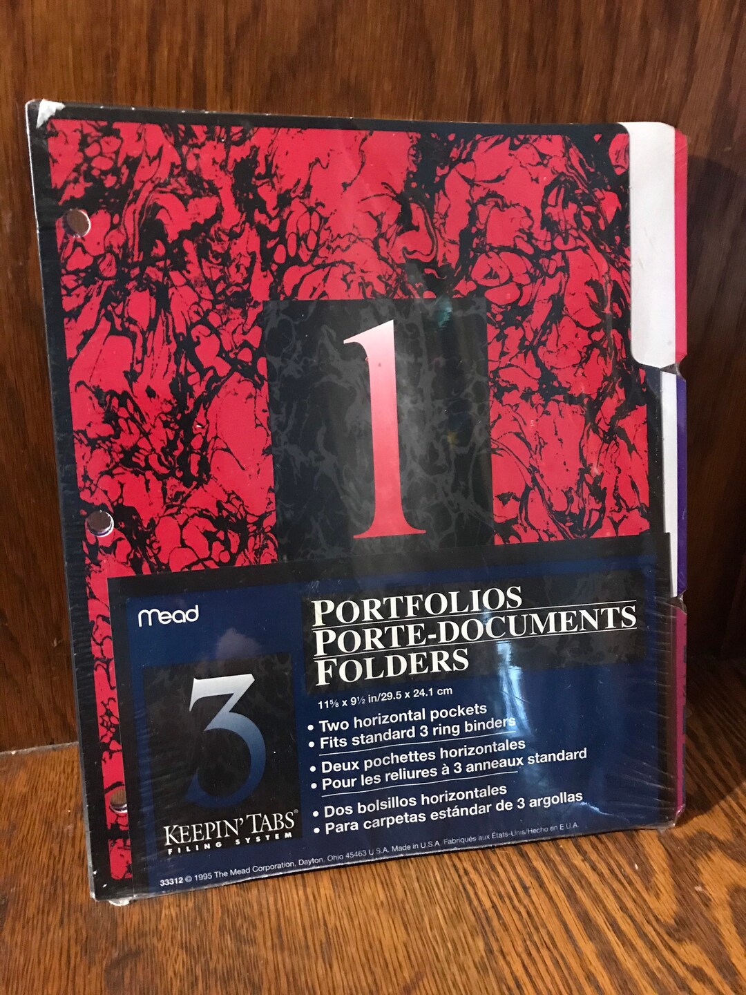 Vintage NIP Mead Portfolio Folders. Divider Folders for Binder - Etsy