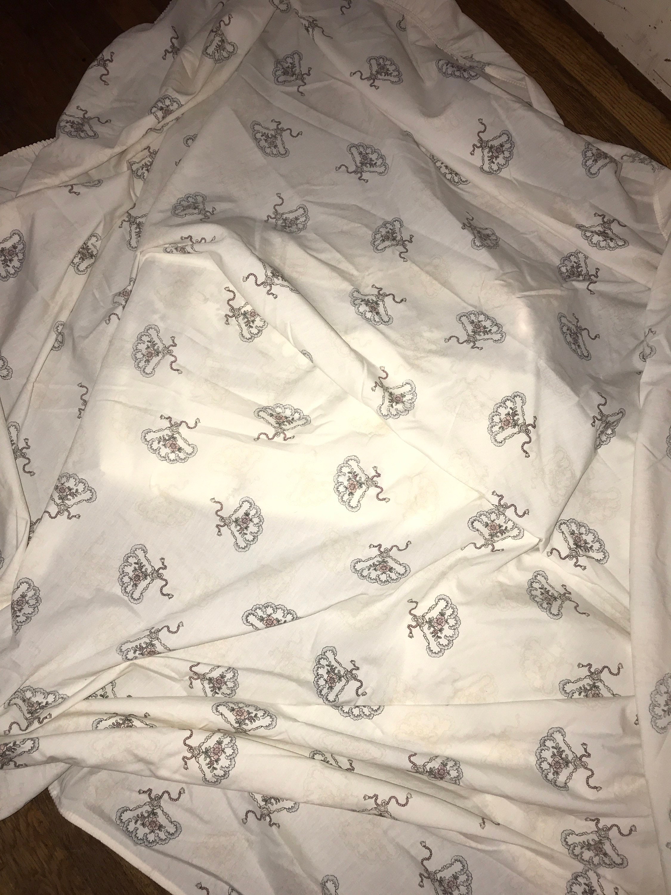 Vintage Louis Nichole Full Size Bed Sheets. Victorian Style Bed Sheets ...