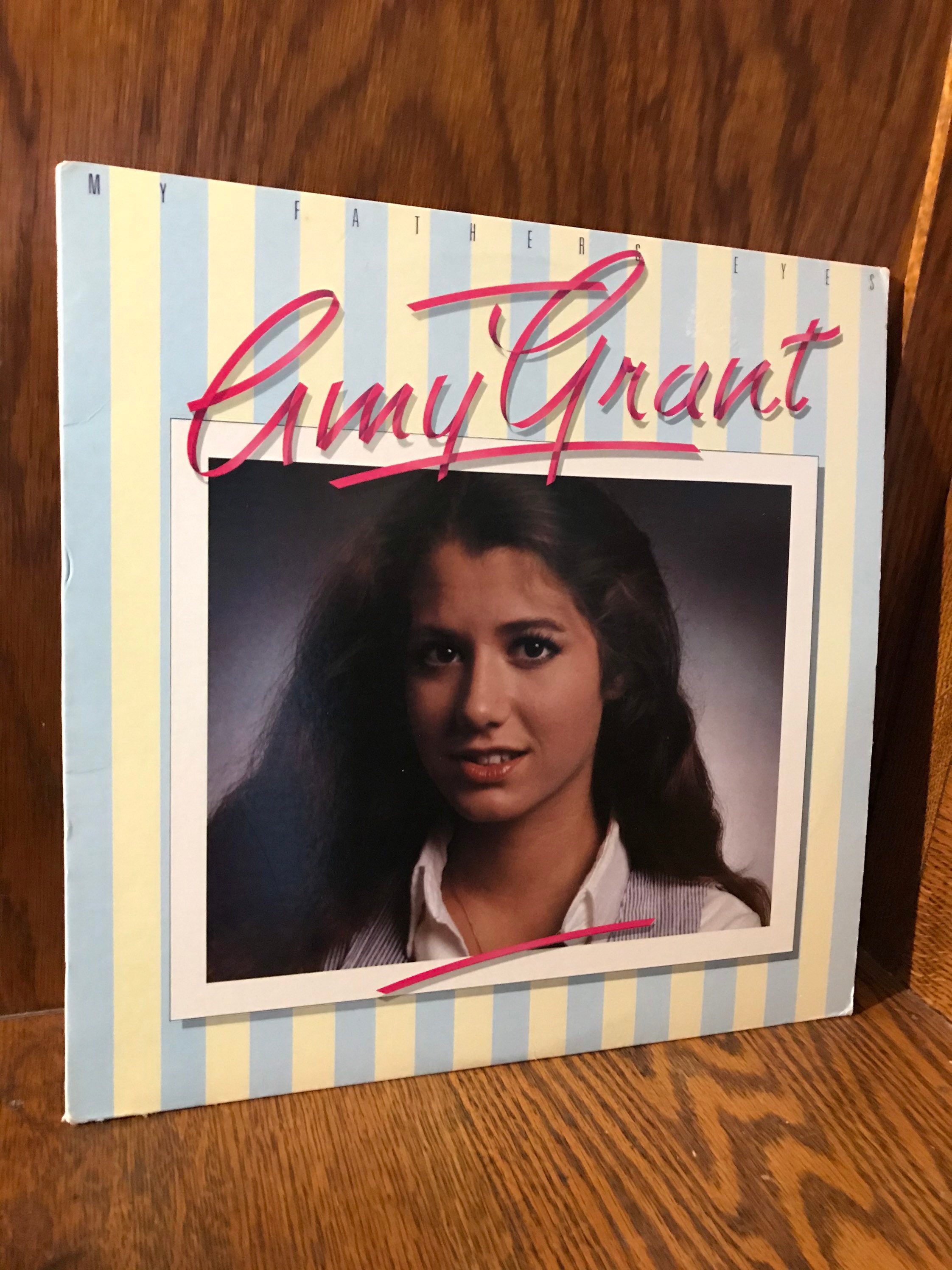 Vintage Amy Grant Album. Vintage Record. My Fathers Eyes by Amy Grant ...