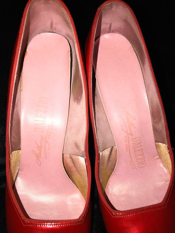 Vintage Red Patent Leather High Heels.Anthony Dalezzi… - Gem