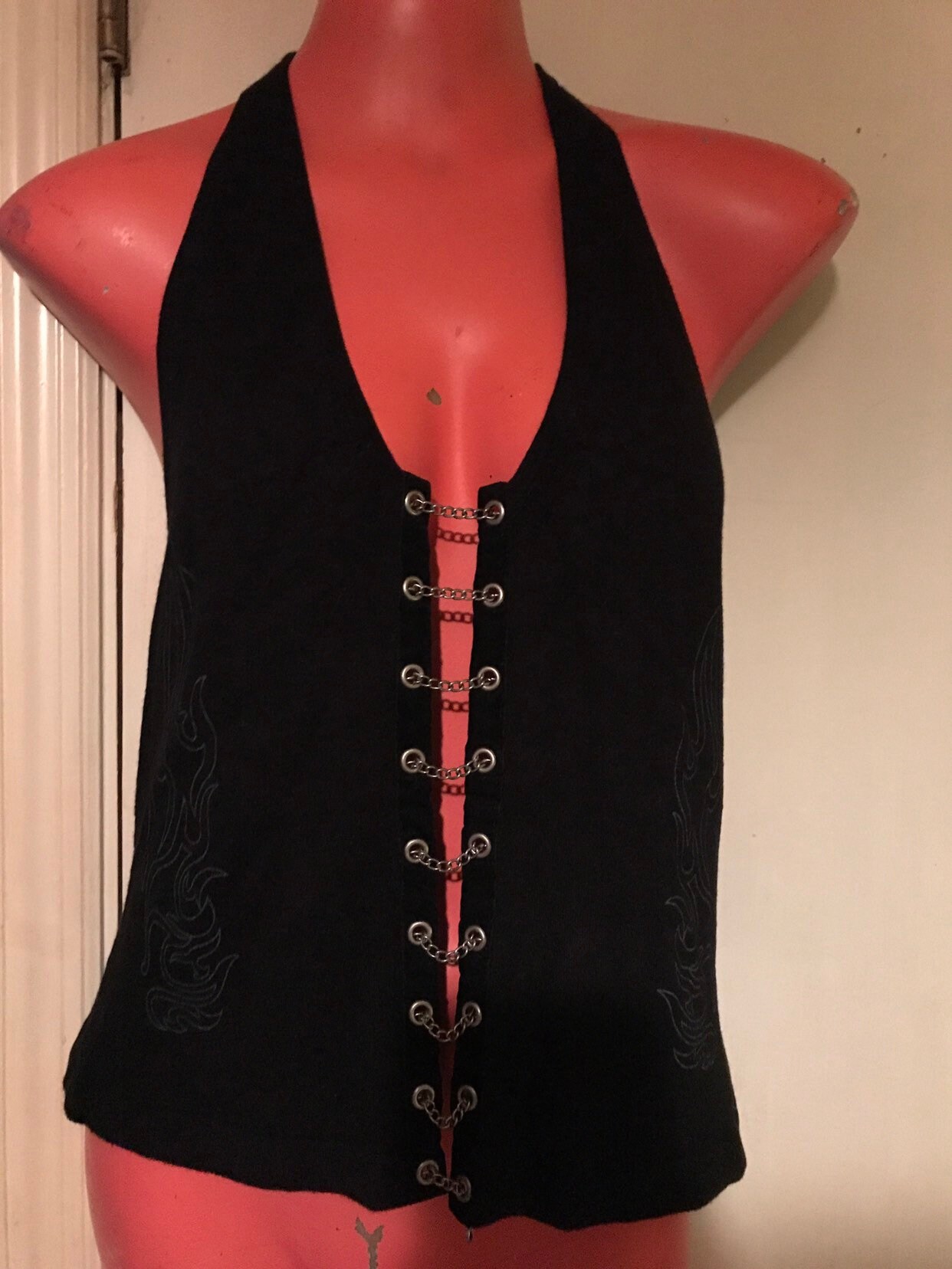 Vintage Harley Davidson Halter Top. 1990's Harley Davidson Motor Cycles ...