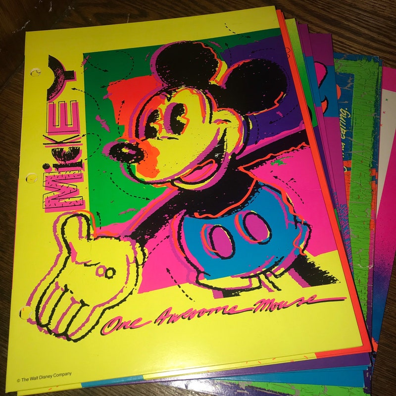 Lisa Frank Folder - Etsy