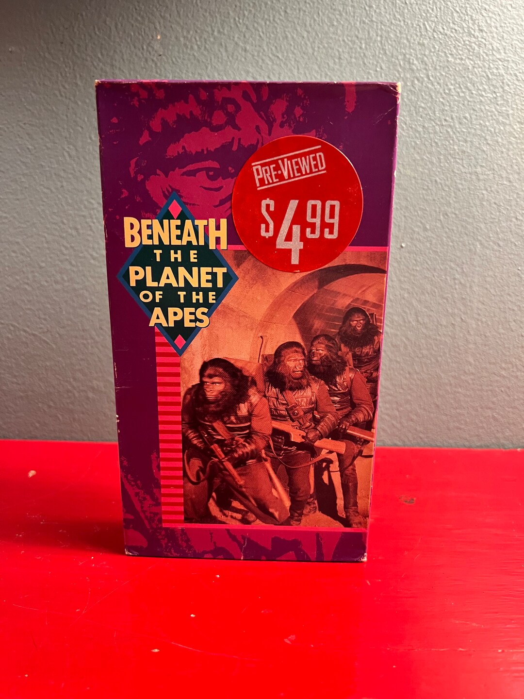 Beneath the Planet of the Apes VHS Tape, Science Fiction Movie - Etsy
