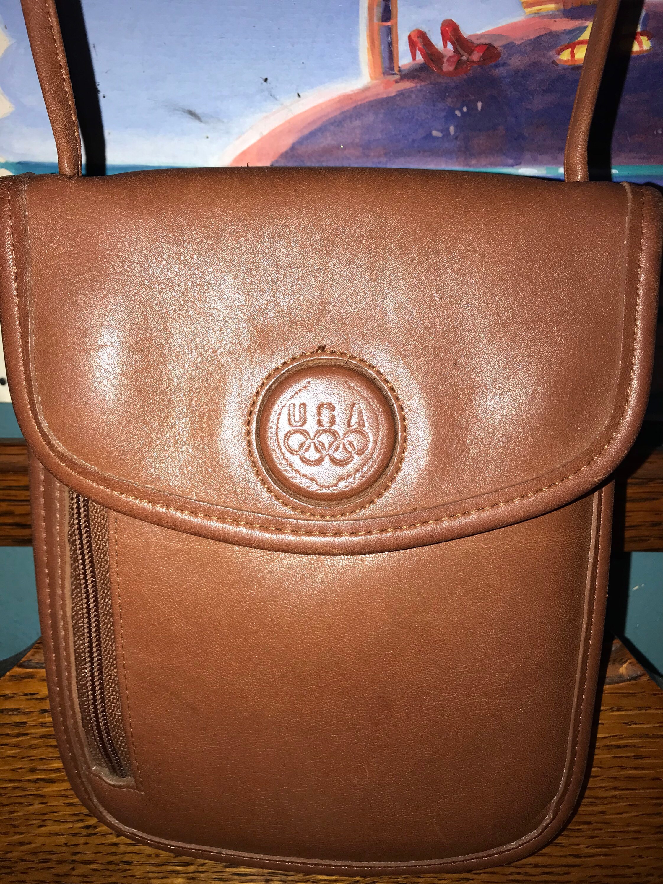Vintage Classic Coach 1996 Olympics Edition. Small Cross Body Purse ...