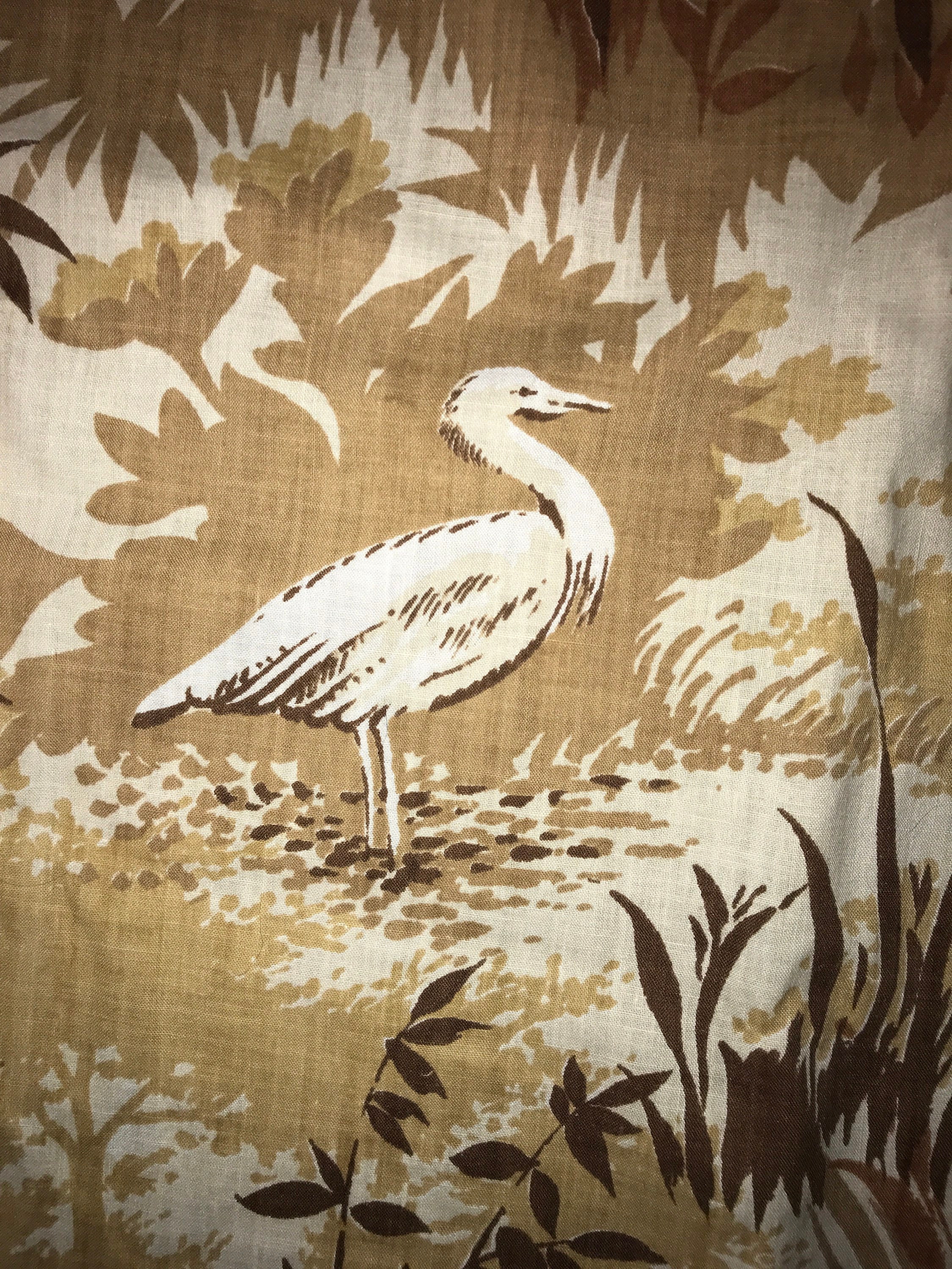 Vintage Safari Flat Sheet and Pillowcases. Jungle Bed Sheet. Lions ...