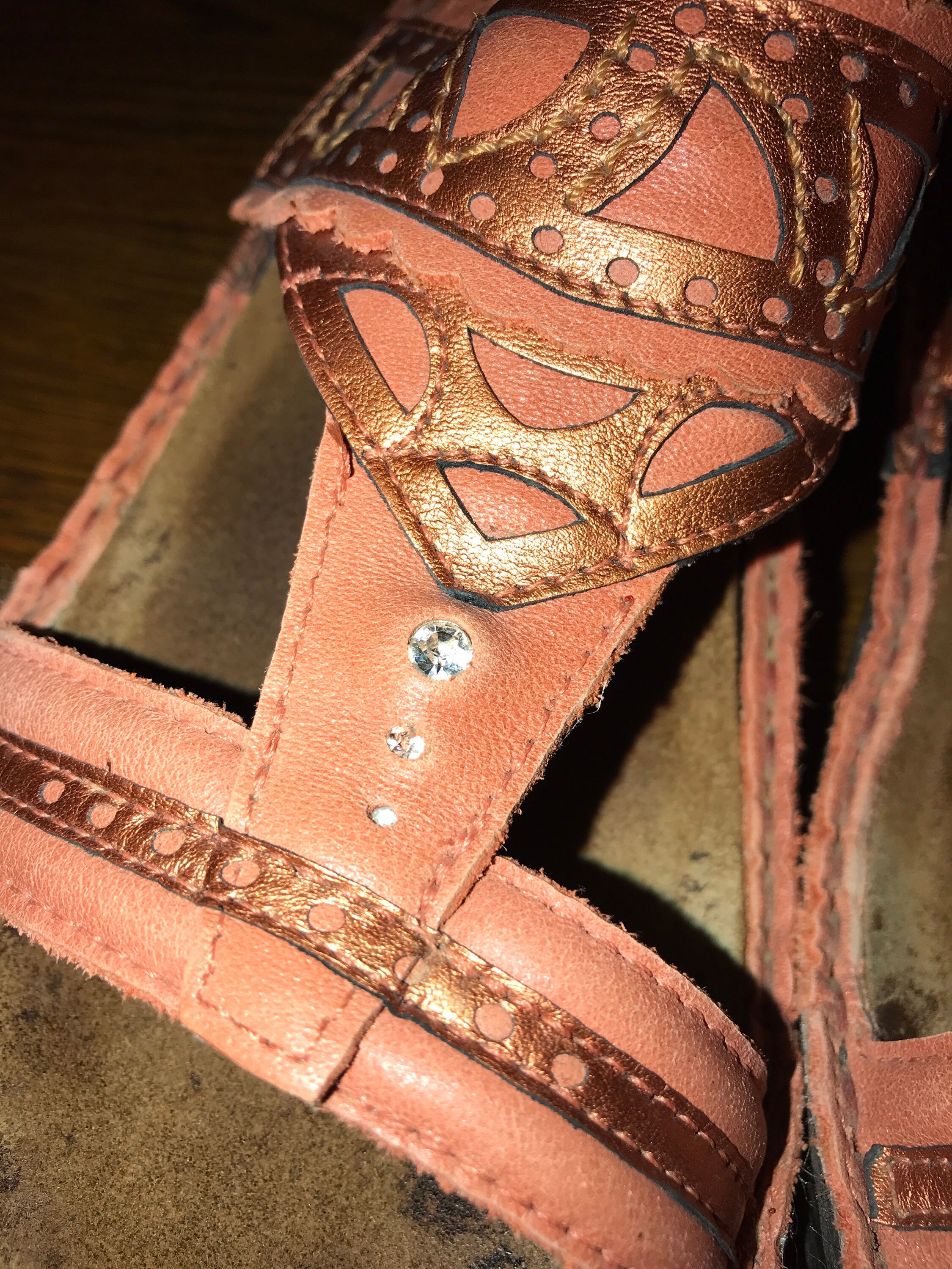 Vintage Naot Sandals. Naot Coral Leather Sandals. Naot Israel Shoes ...