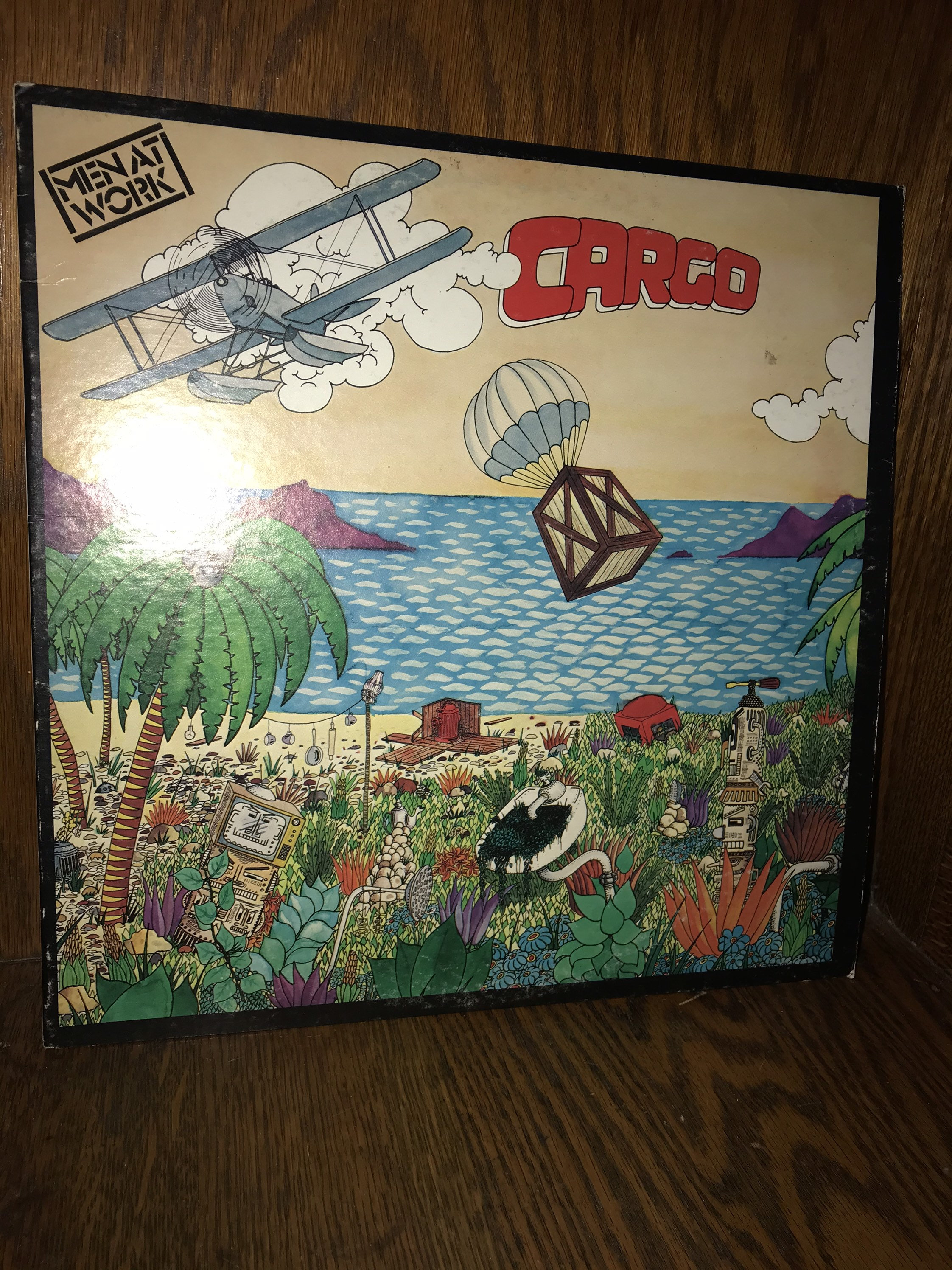 Vintage Men At Work Album. Vintage Record. Cargo LP, Album by Men At ...