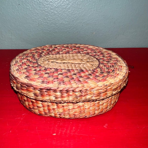 Small Basket With Lid - Etsy