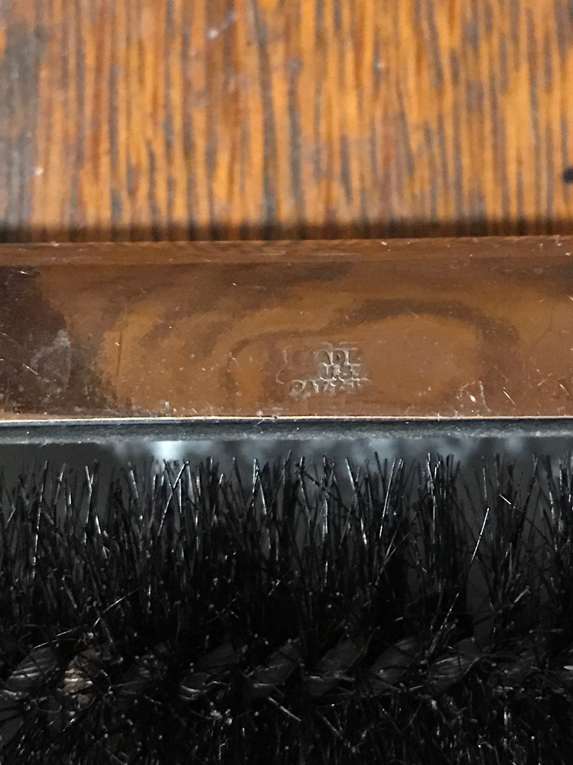 Vintage Silver Chrome Table Sweeper. Silent Butler. Chrome Crumb ...