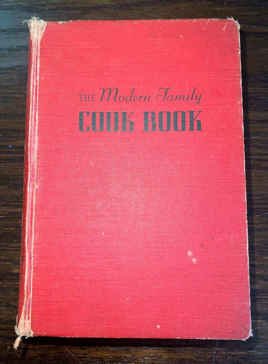 Vintage 1942 the Modern Family Cookbook, by Meta Given, Rare First ...
