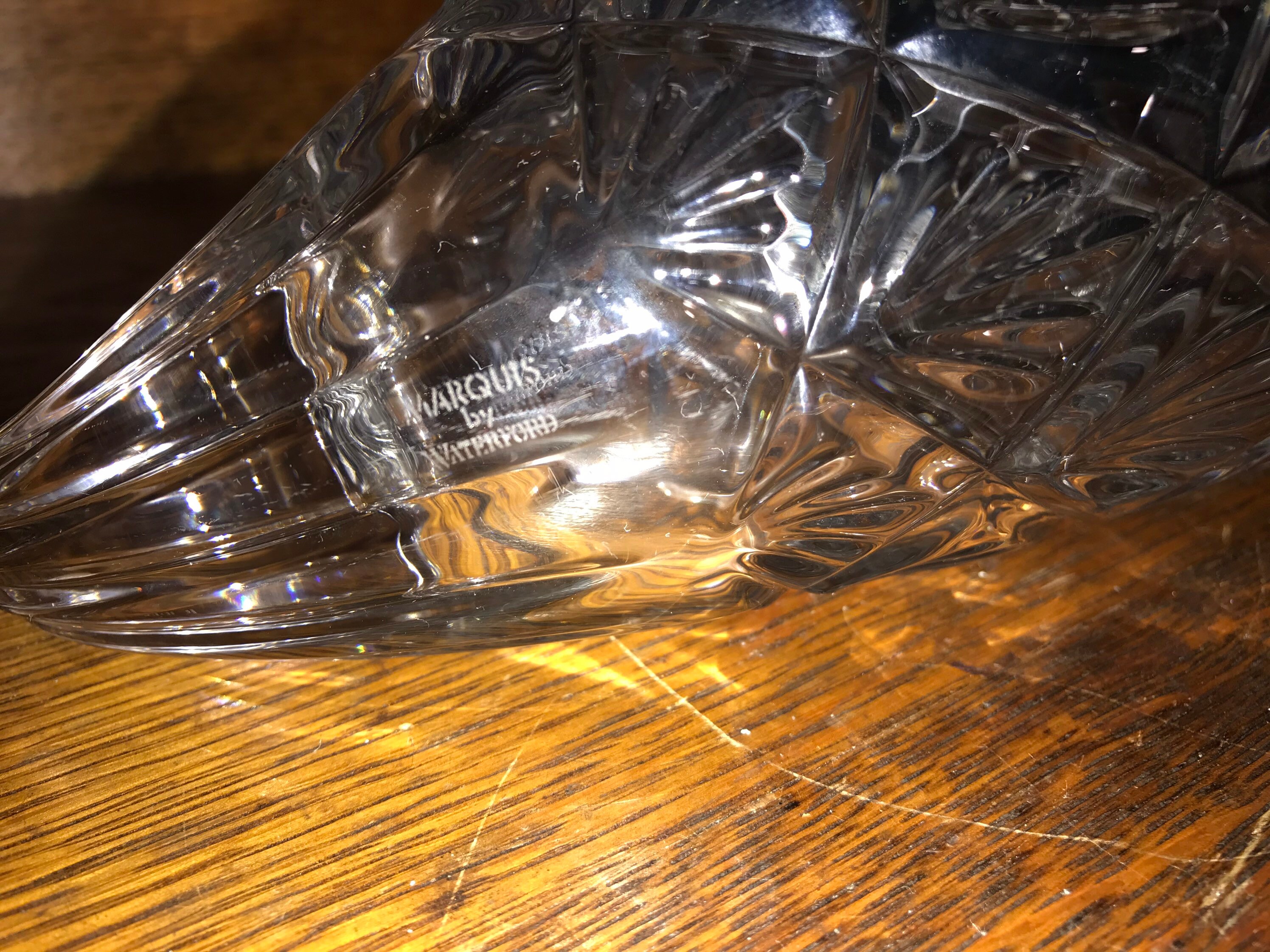 Vintage Waterford Crystal Cornucopia. Waterford Crystal Table Decor ...