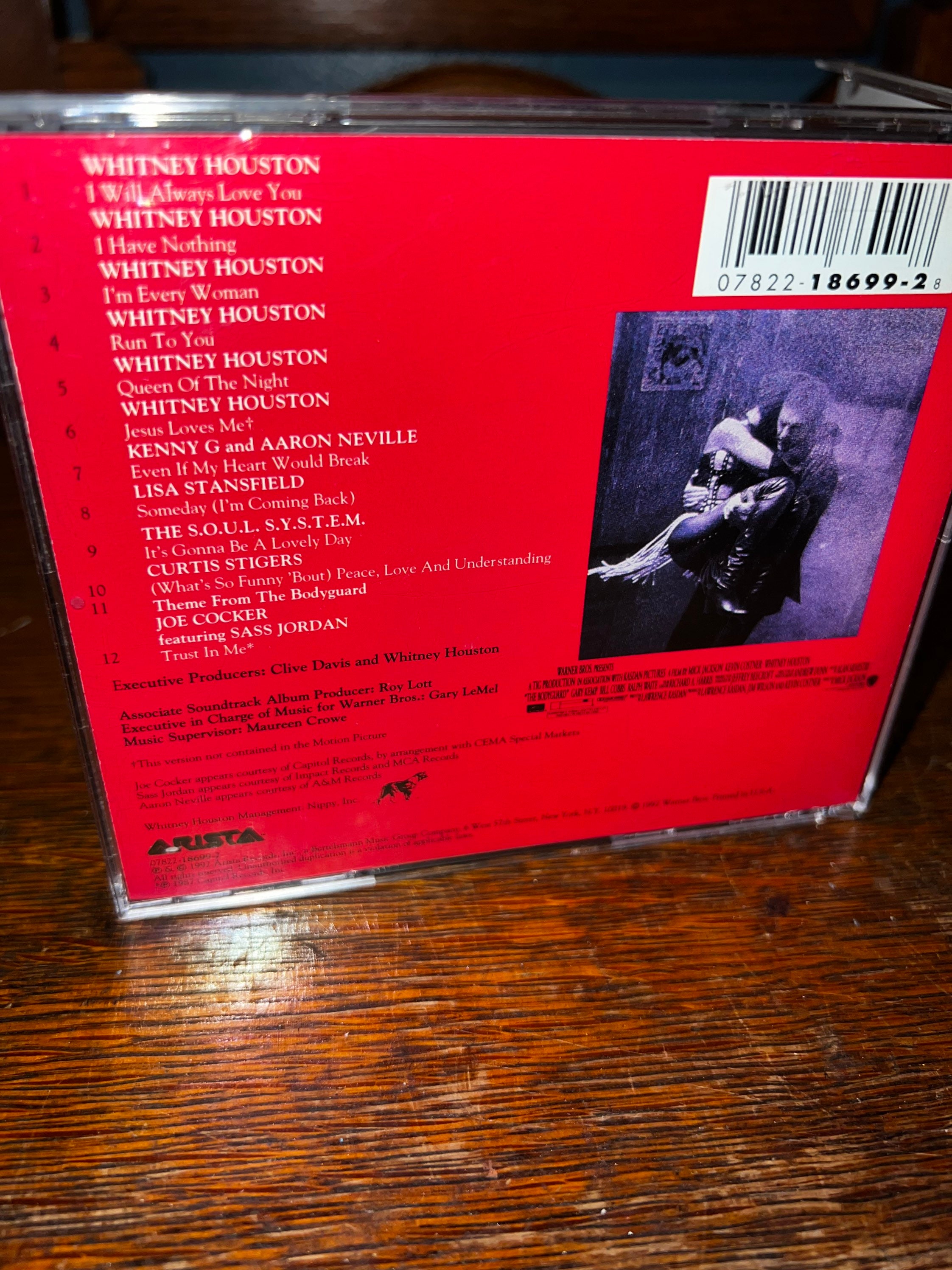 Vintage The Bodyguard Soundtrack CD. Vintage Compact Disc. The Body ...