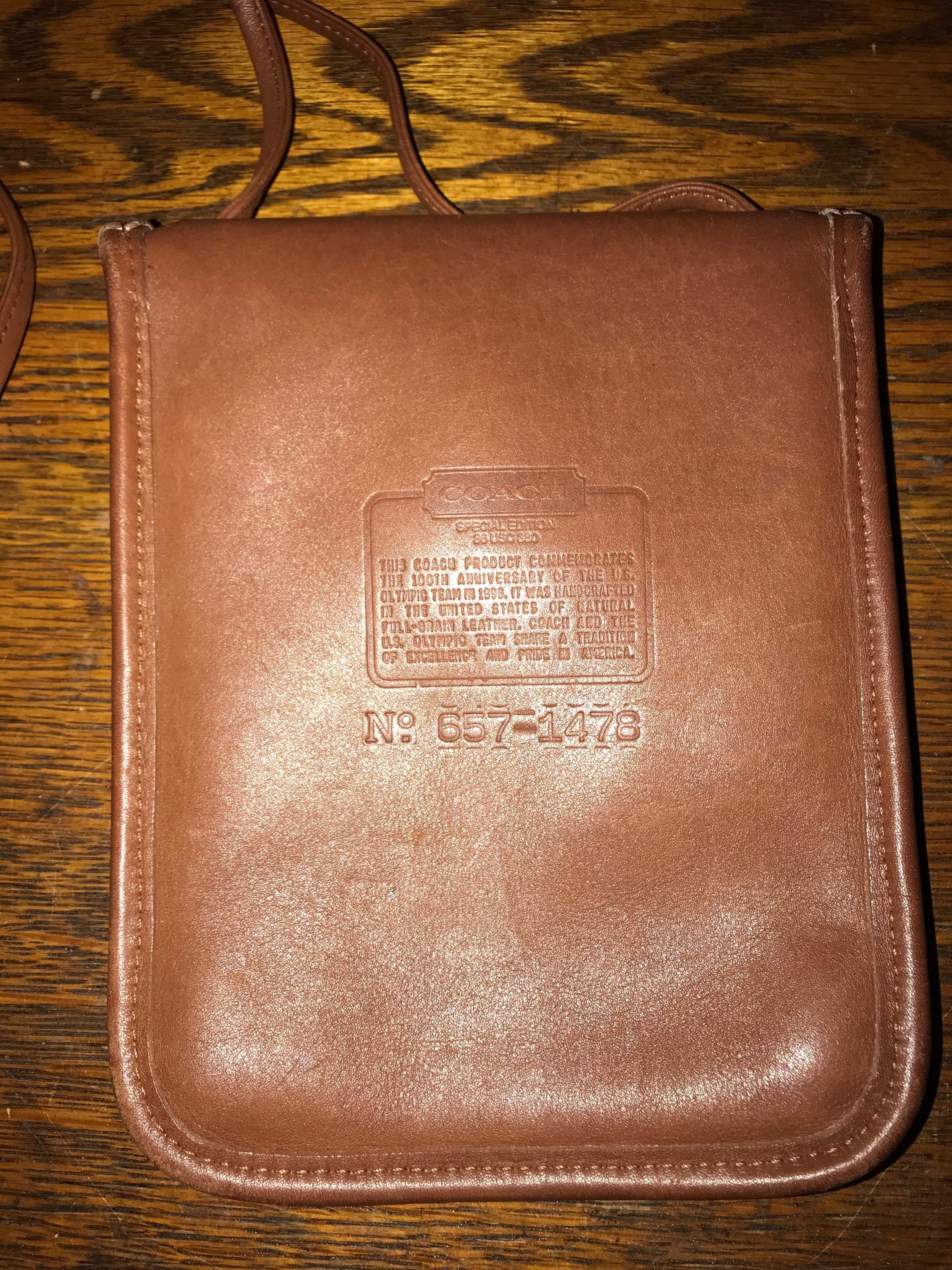 Vintage Classic Coach 1996 Olympics Edition. Small Cross Body Purse ...