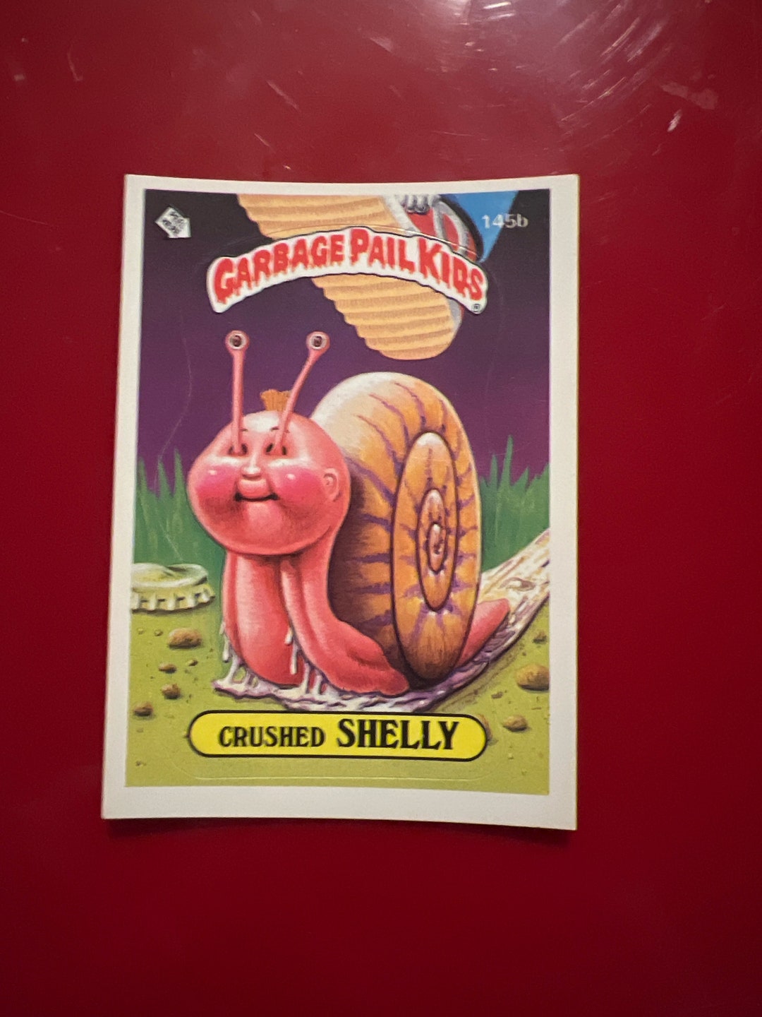 Vintage 1986 Garbage Pail Kids Cards, Crushed Shelly Card 145b. - Etsy