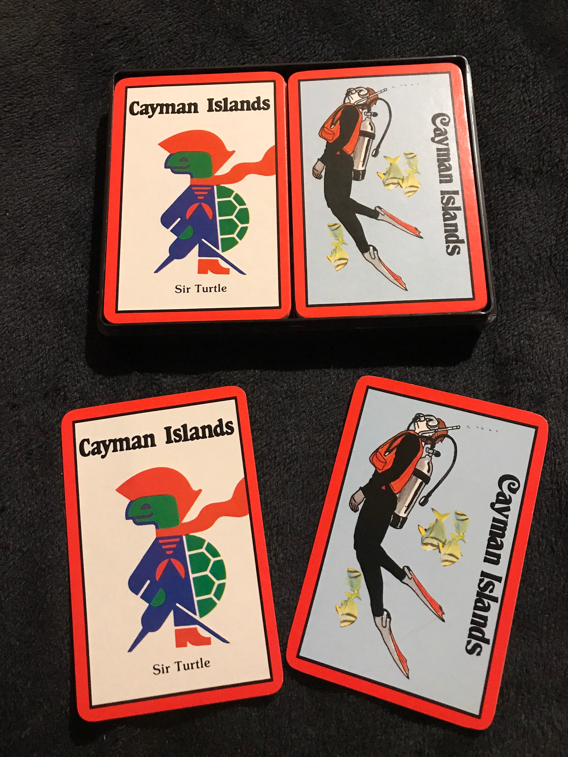 Vintage Playing Cards. Cayman Islands Playing Cards. Playing Cards ...