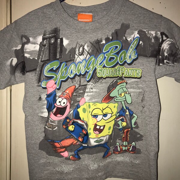 Spongebob Shirt Kids - Etsy
