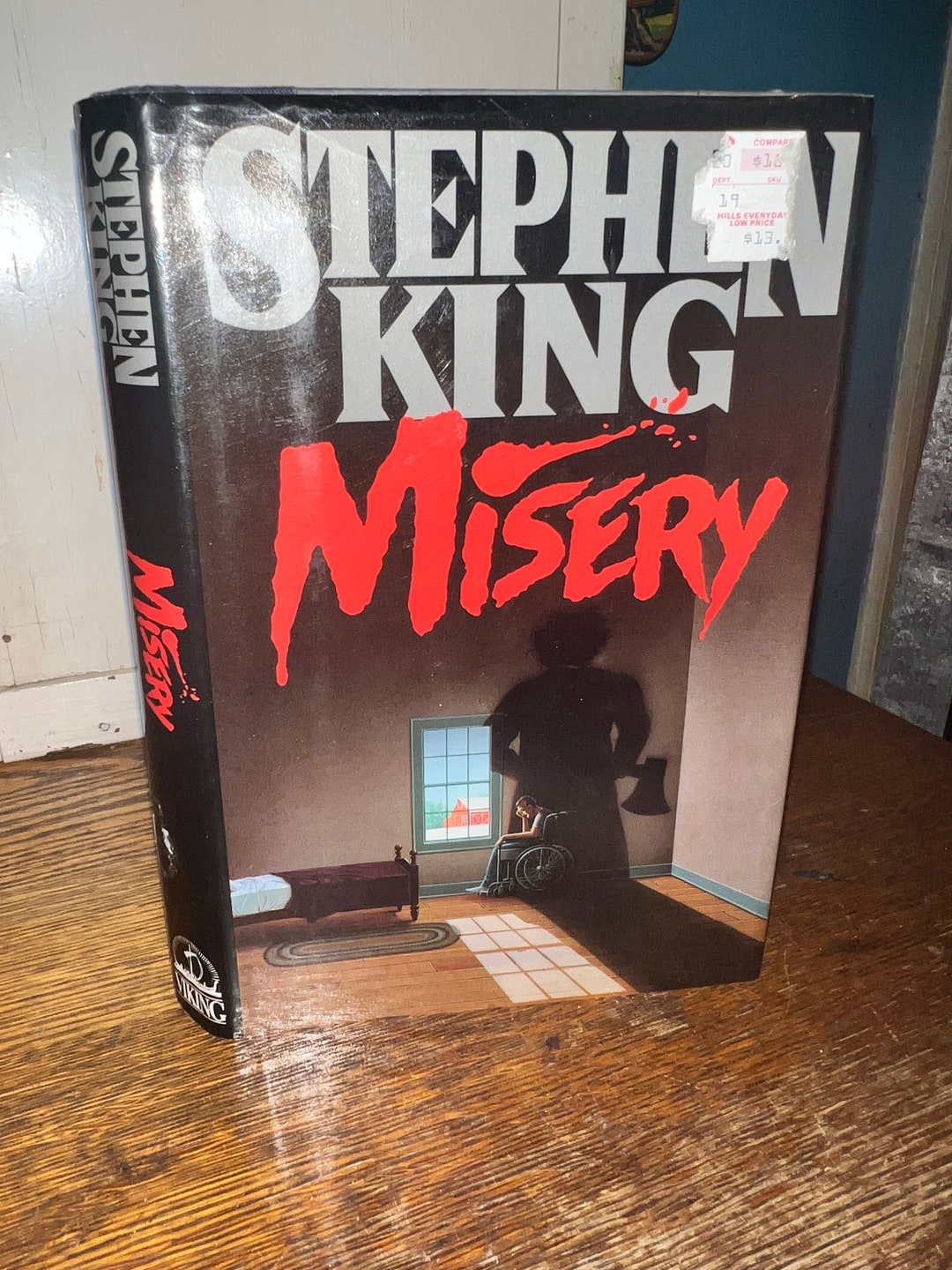 Vintage Book, Misery by Stephen King. Horror, Thriller Misery Hardback ...