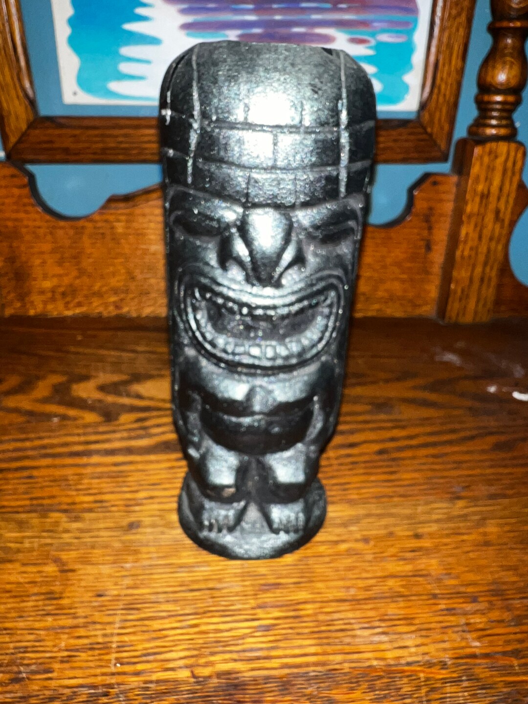 Vintage Crying Tiki Candle. Tiki Candle. Crying Candle. Vintage Candle ...
