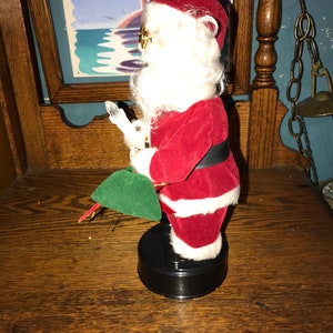 Vintage Musical Santa Claus. Santa Claus. 1990s Musical Santa - Etsy